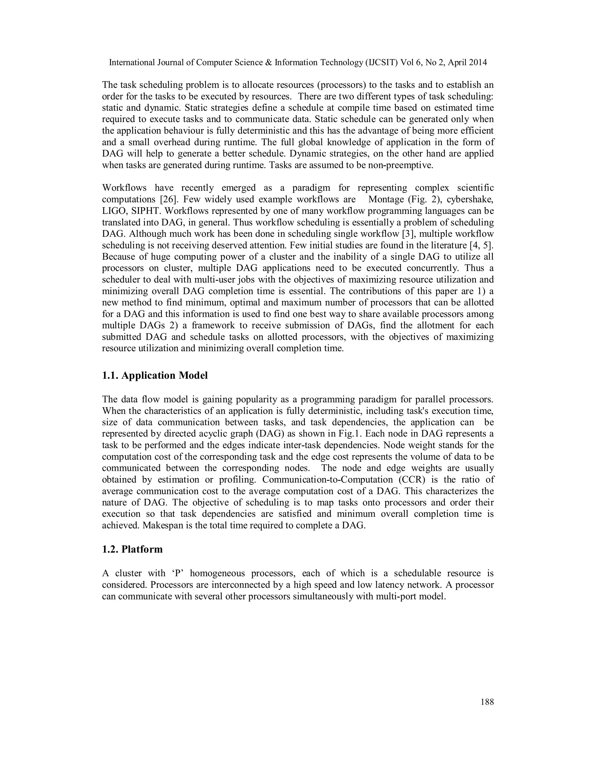 Sharing of cluster resources among multiple Workflow Applications | PDF | Computer Software and ...