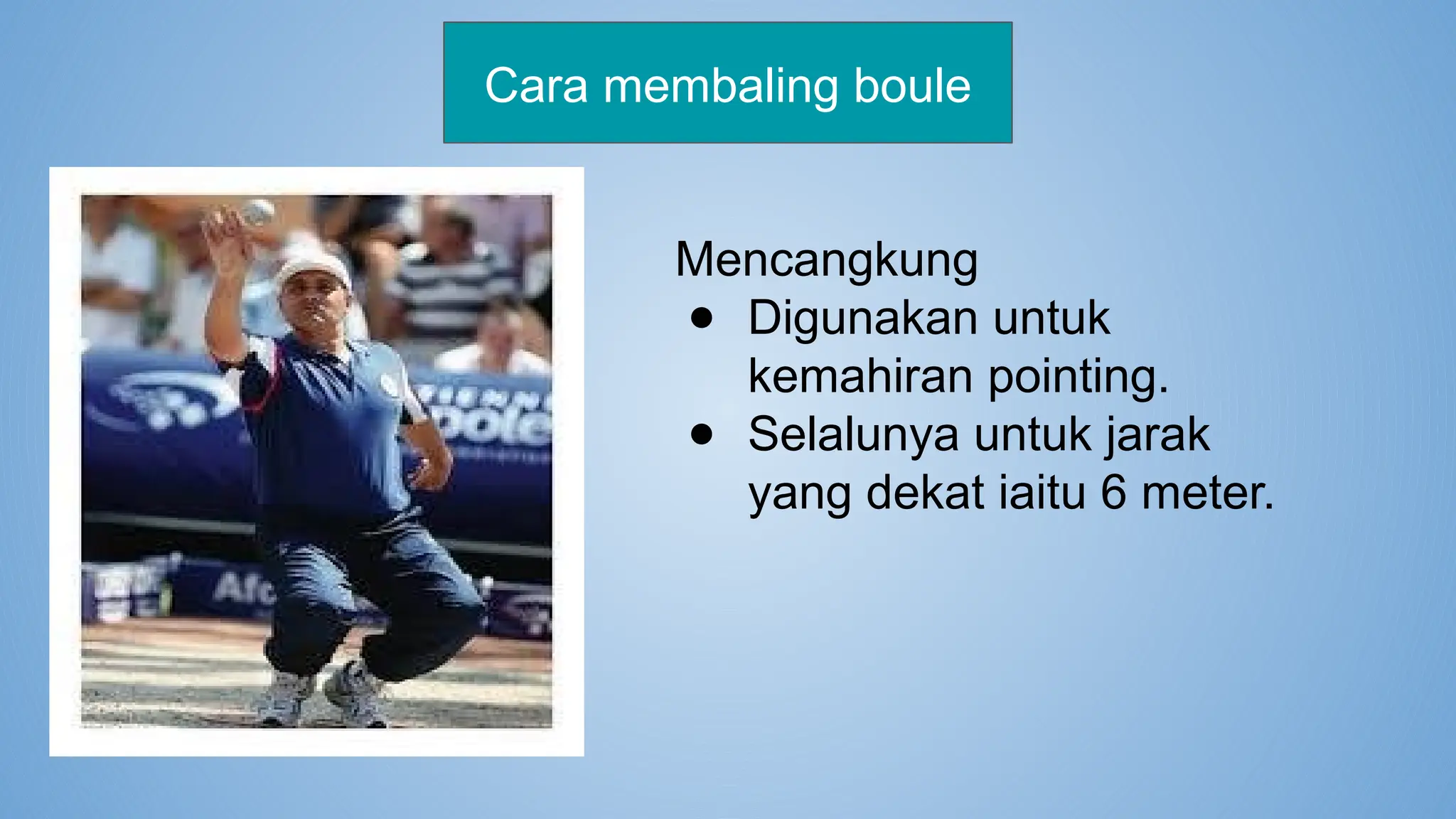 sharing petanque untuk para pemula dan penggiat petanque | PPTX
