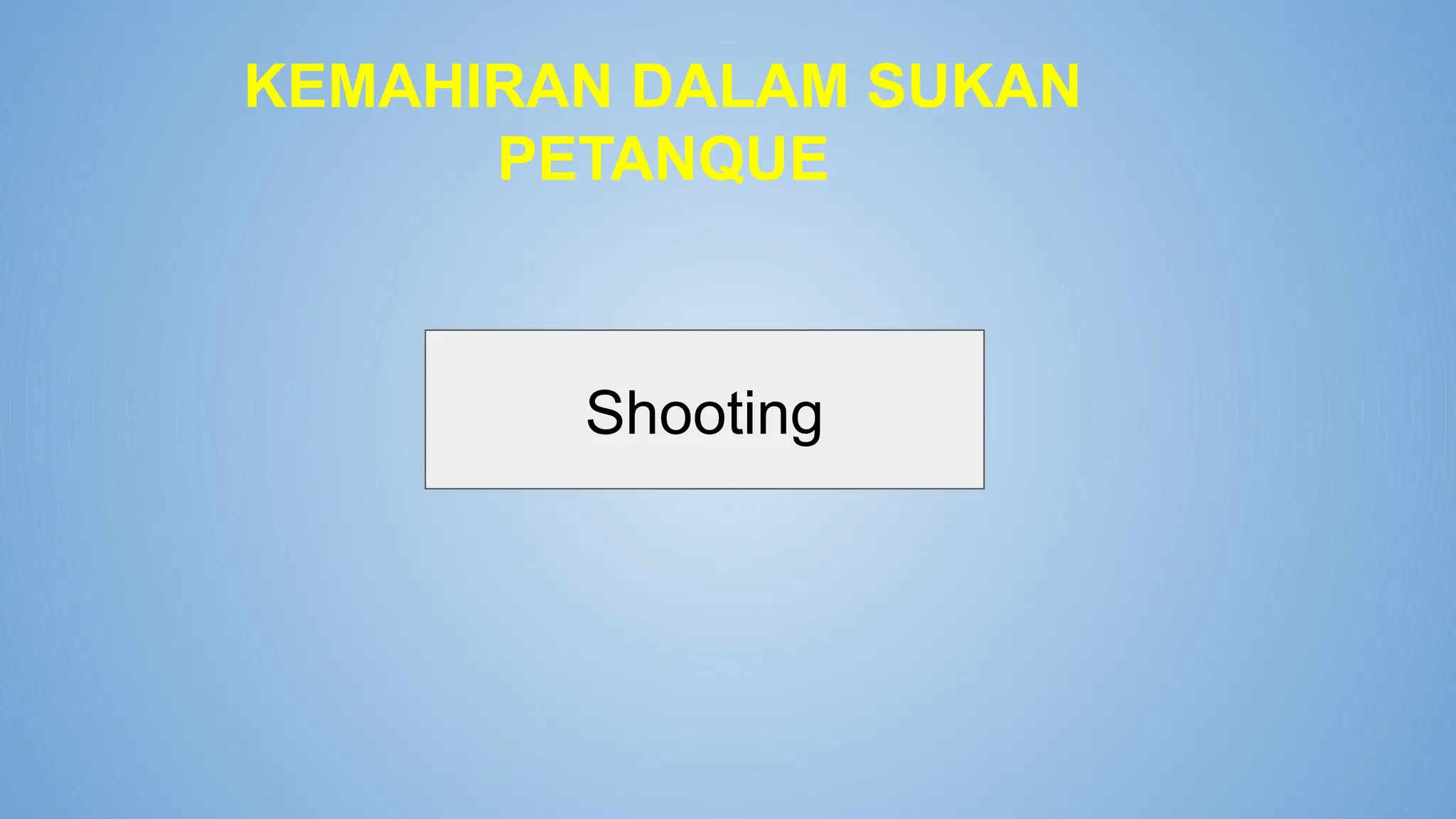 sharing petanque untuk para pemula dan penggiat petanque | PPTX