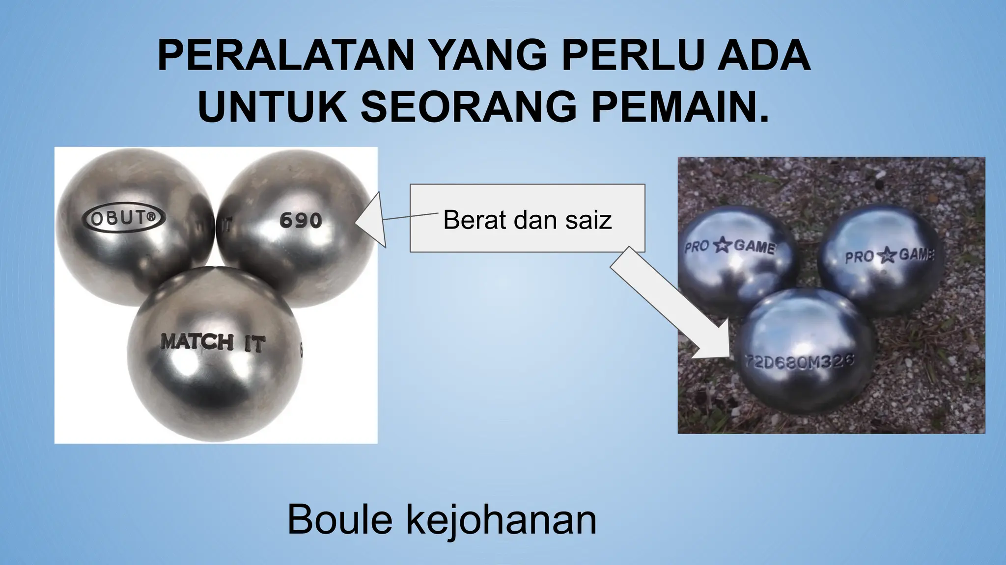 sharing petanque untuk para pemula dan penggiat petanque | PPTX