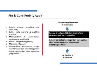 Sharing Probity Audit Pengadaan Barang dan Jasa | PDF