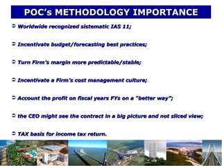 Sharing revenue recognition poc methodology | PPT