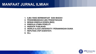 SHARING REVIEW JURNAL.pptx | Publishing Industry | Industries