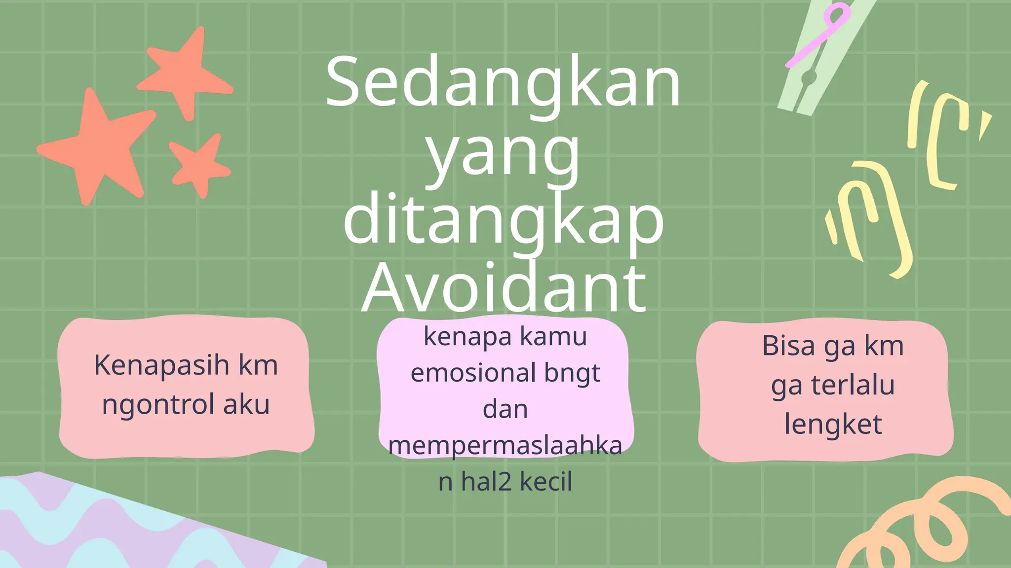perbedaan anxious dan avoidant dalam mengukur kepribadian.pptx