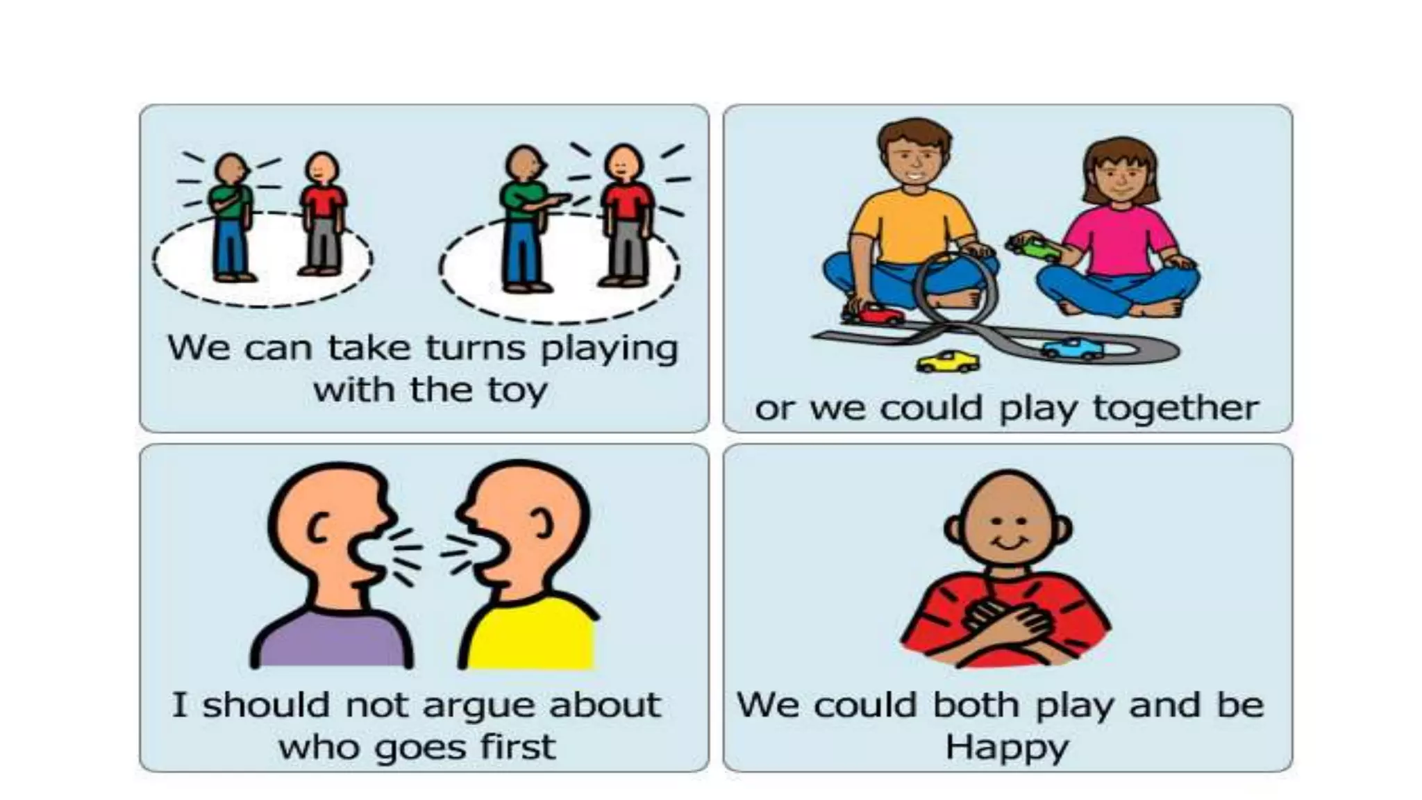 Sharing social story | PPTX | Children\'s Health | Healthy Living