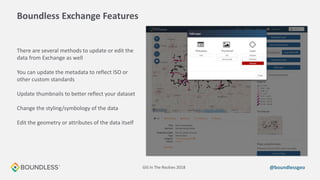 2018 GIS in the Rockies Vendor Showcase (Wed): Sharing Spatial Data Freely | PPT