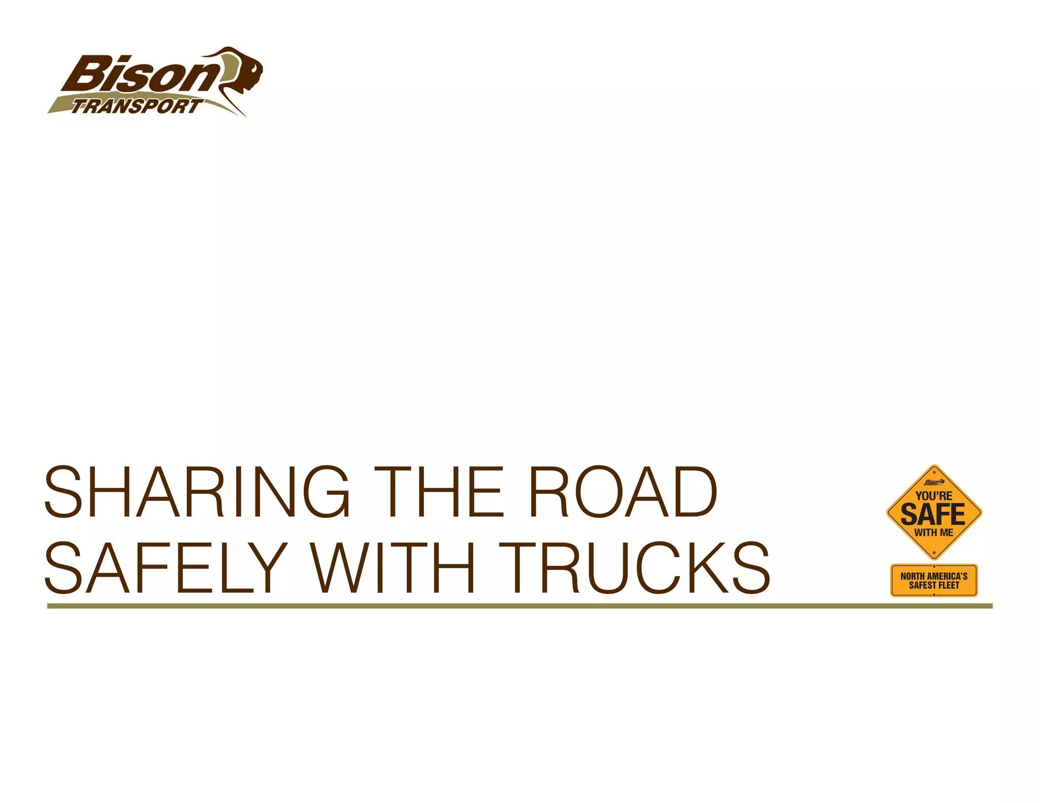 9 Essentials For Sharing The Road Safely With Trucks | PPT