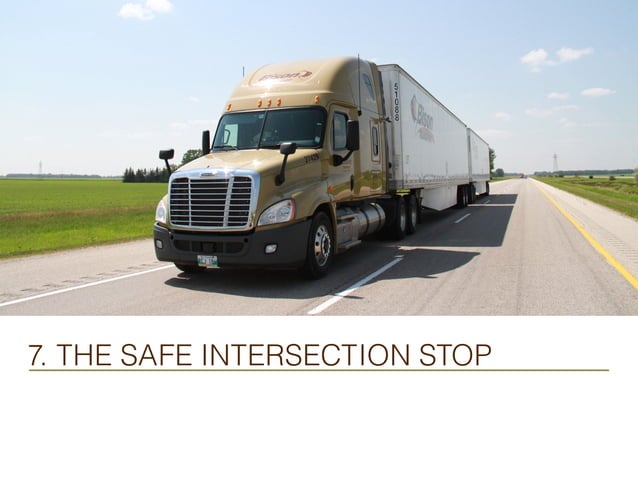 9 Essentials For Sharing The Road Safely With Trucks | PPT