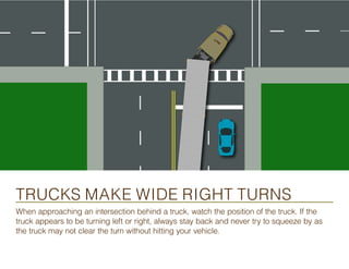 9 Essentials For Sharing The Road Safely With Trucks | PDF