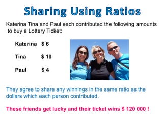 Sharing Using Ratios | PPTX