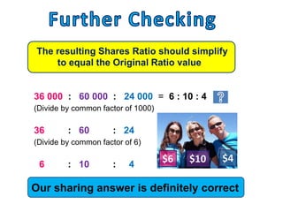 Sharing Using Ratios | PPTX