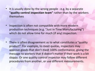 Quality control methods | PPT