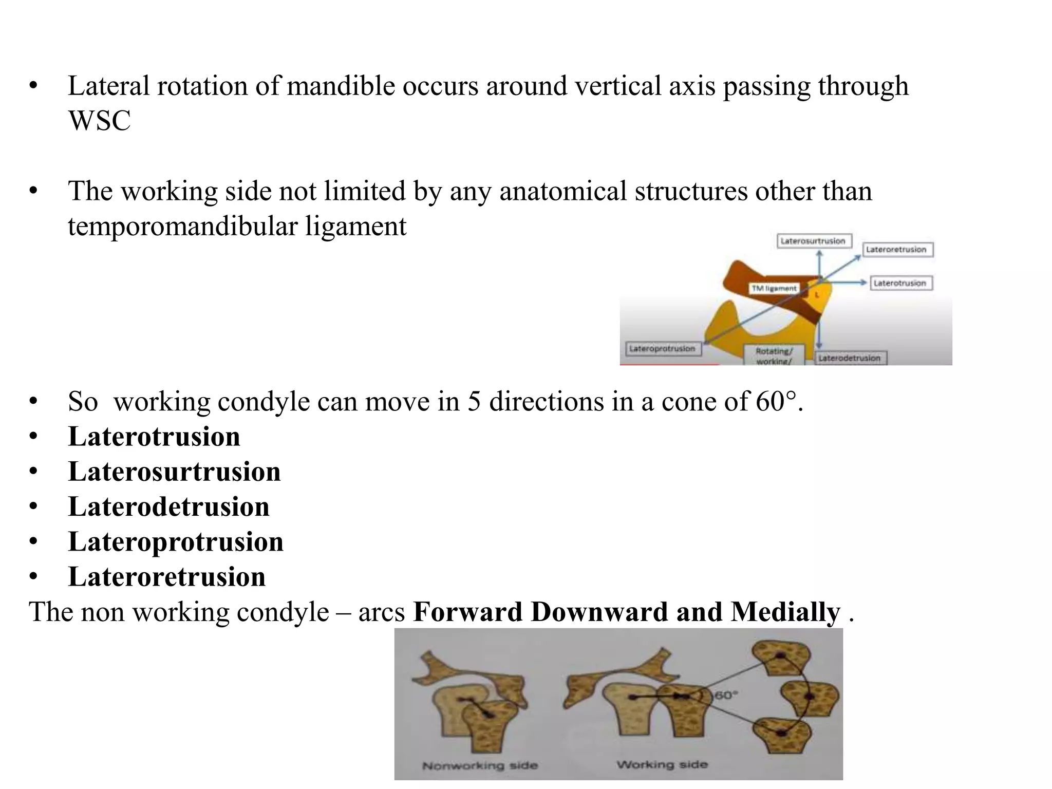 MANDIBULAR MOVEMENTS | PPTX
