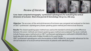 vertical jaw relation | PPTX
