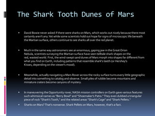 SHARKS... IN SPACE! | PPTX