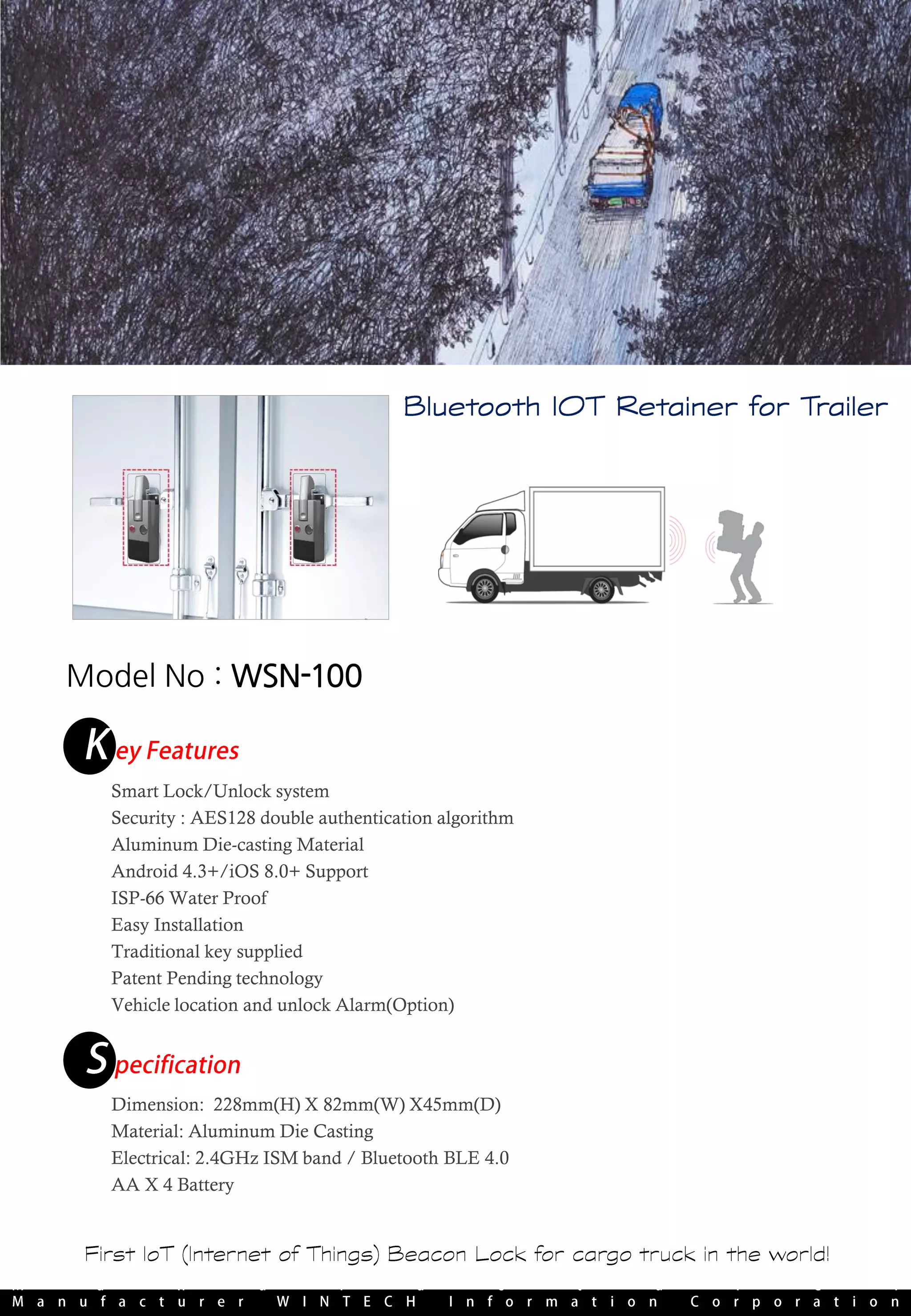 Smart Cargo Lock | PDF