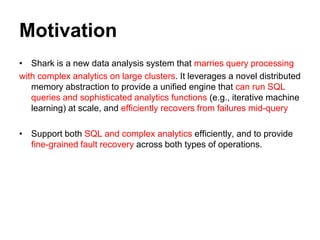 BDAS Shark study report 03 v1.1 | PPT | Databases | Computer Software ...