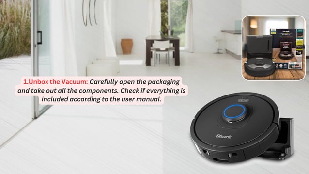 How to Setup Shark Robot Vacuum? | PDF