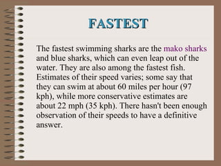 Sharks power point | PPT