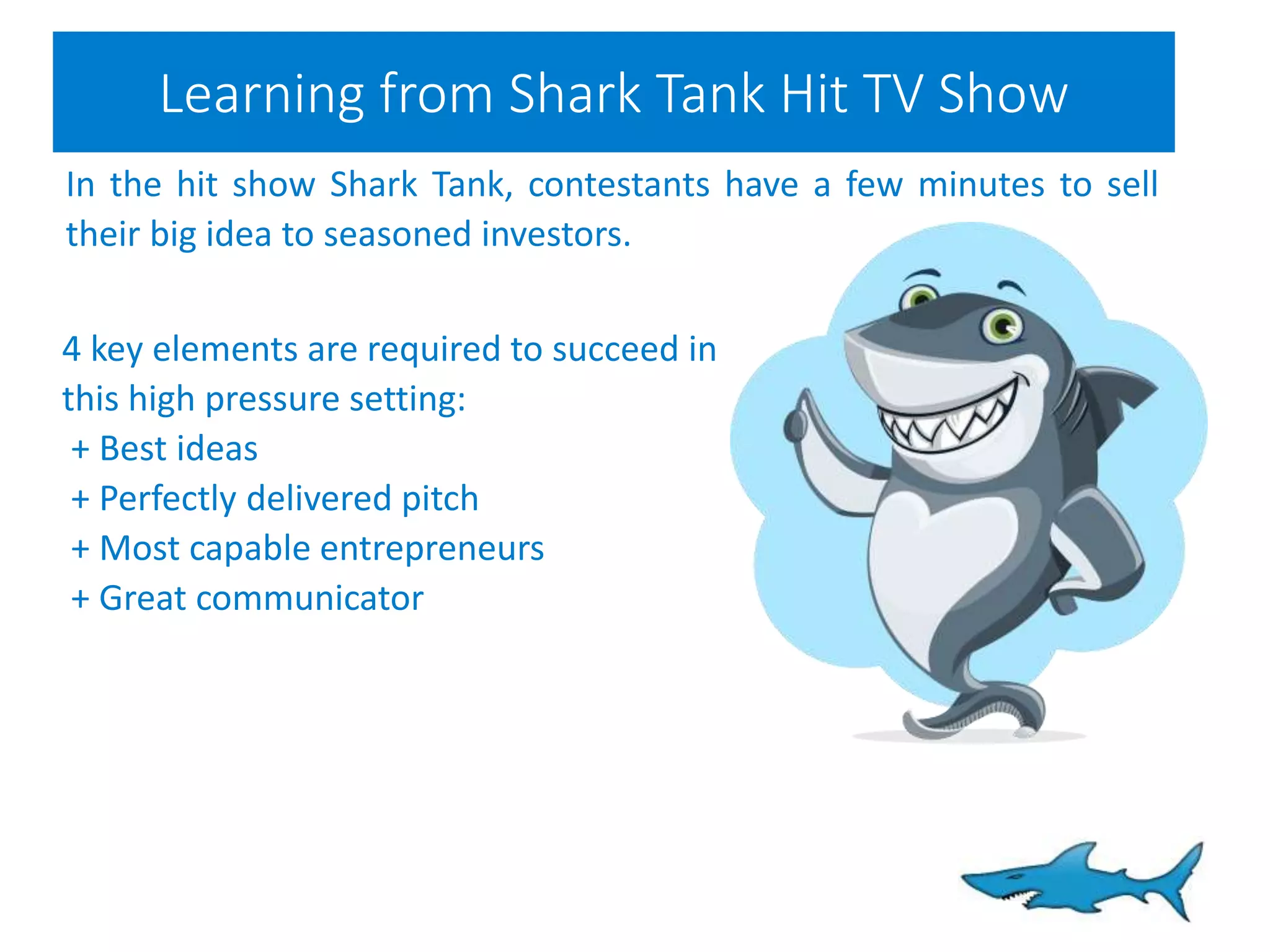 Shark tank innovation challenge | PPTX