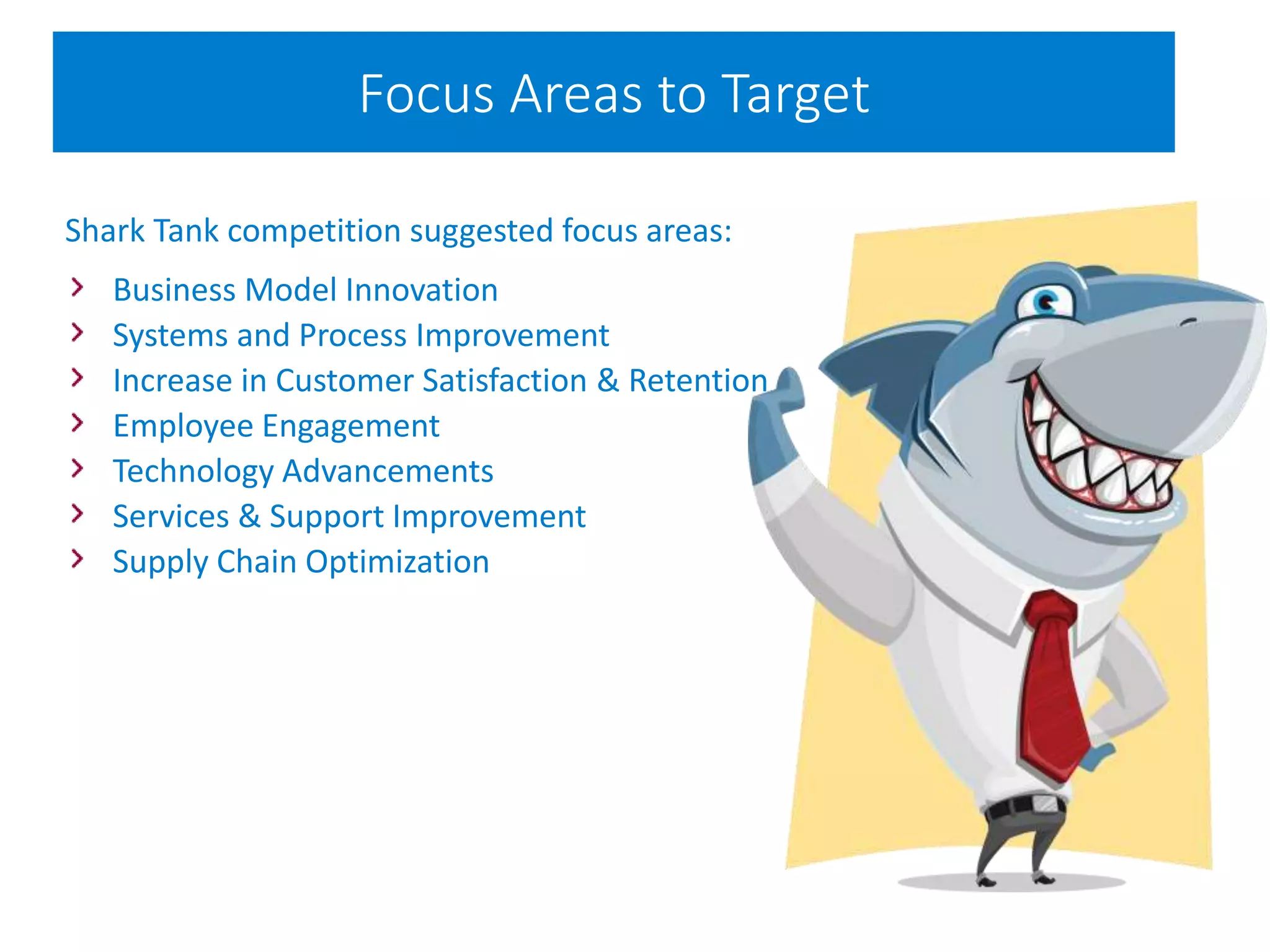 Shark tank innovation challenge | PPTX