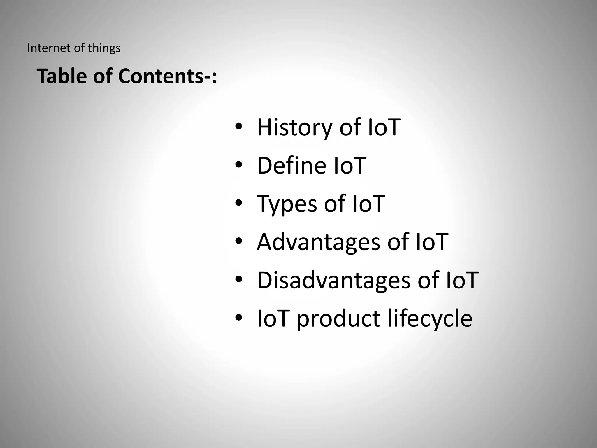 Introduction to Internet of Things(IoT) | PPTX | Internet of Things ...