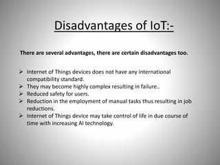 Introduction to Internet of Things(IoT) | PPTX | Internet of Things ...