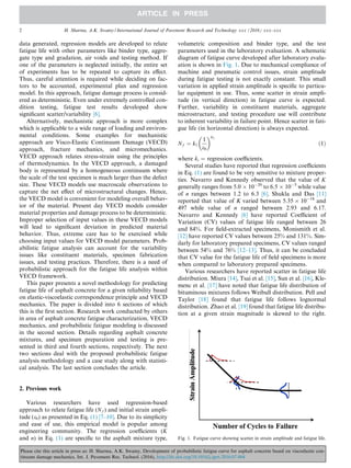 Sharma2016 development of probabilistic fatigue curve for asphalt concrete | PDF
