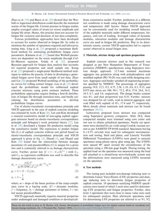 Sharma2016 development of probabilistic fatigue curve for asphalt concrete | PDF