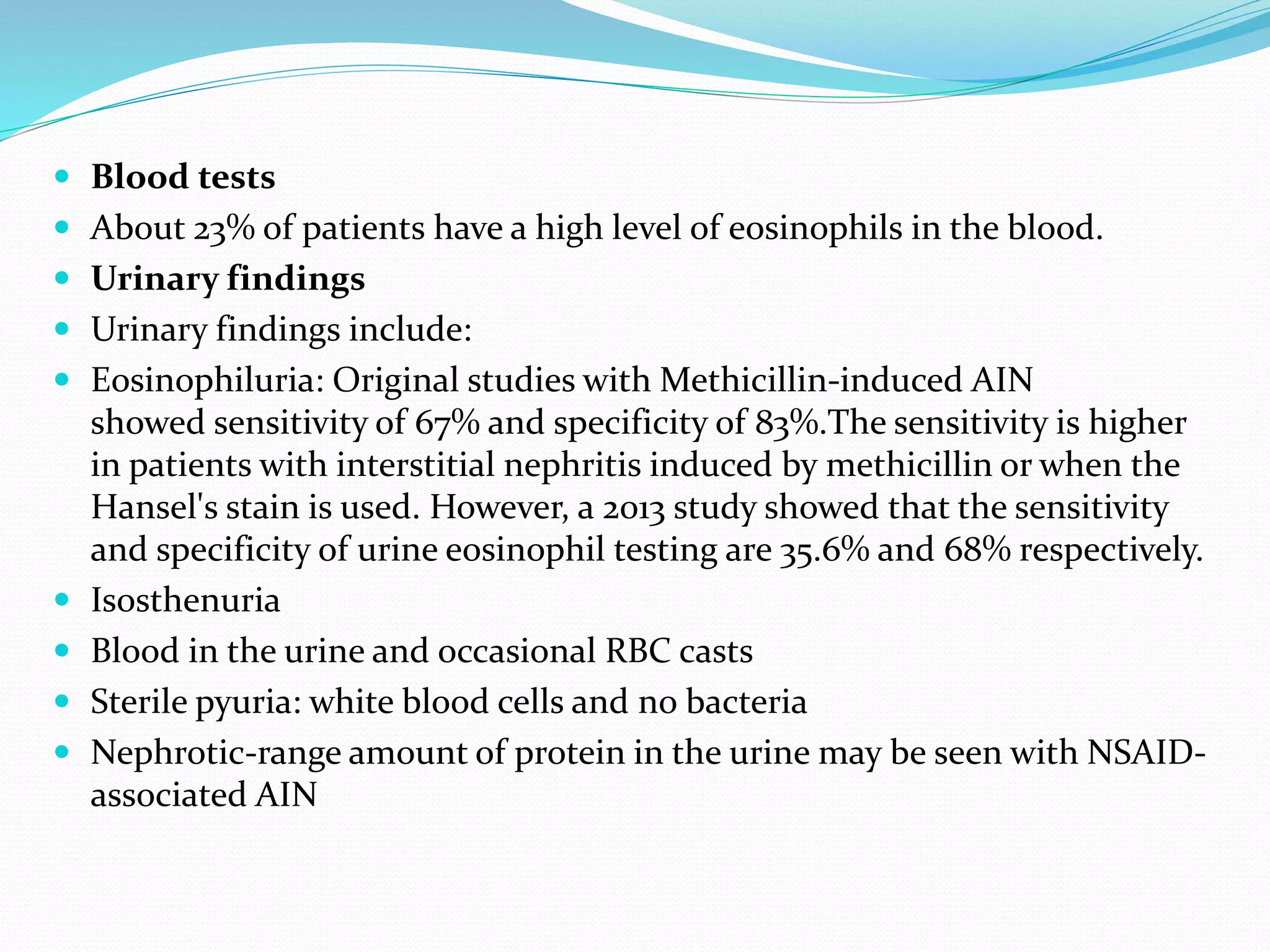 Interstitial nephritis,tubulointerstitial nephritis | PPTX