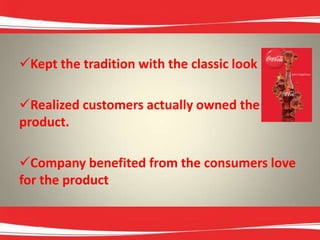 S.Brooks/ Coca Cola More Than A Soft Drink(Case Study) Business Management | PPSX | Business ...