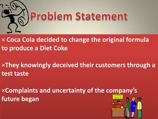 S.Brooks/ Coca Cola More Than A Soft Drink(Case Study) Business Management | PPSX | Business ...