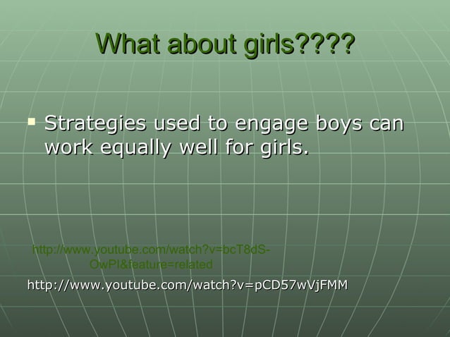 Teaching Boys how to embrace language learning through global thinking ...