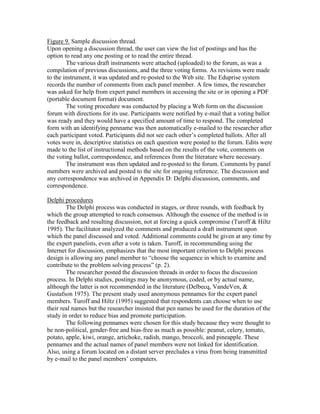 Sharon Colton - Details of Constructing a Web-Based Delphi | PDF