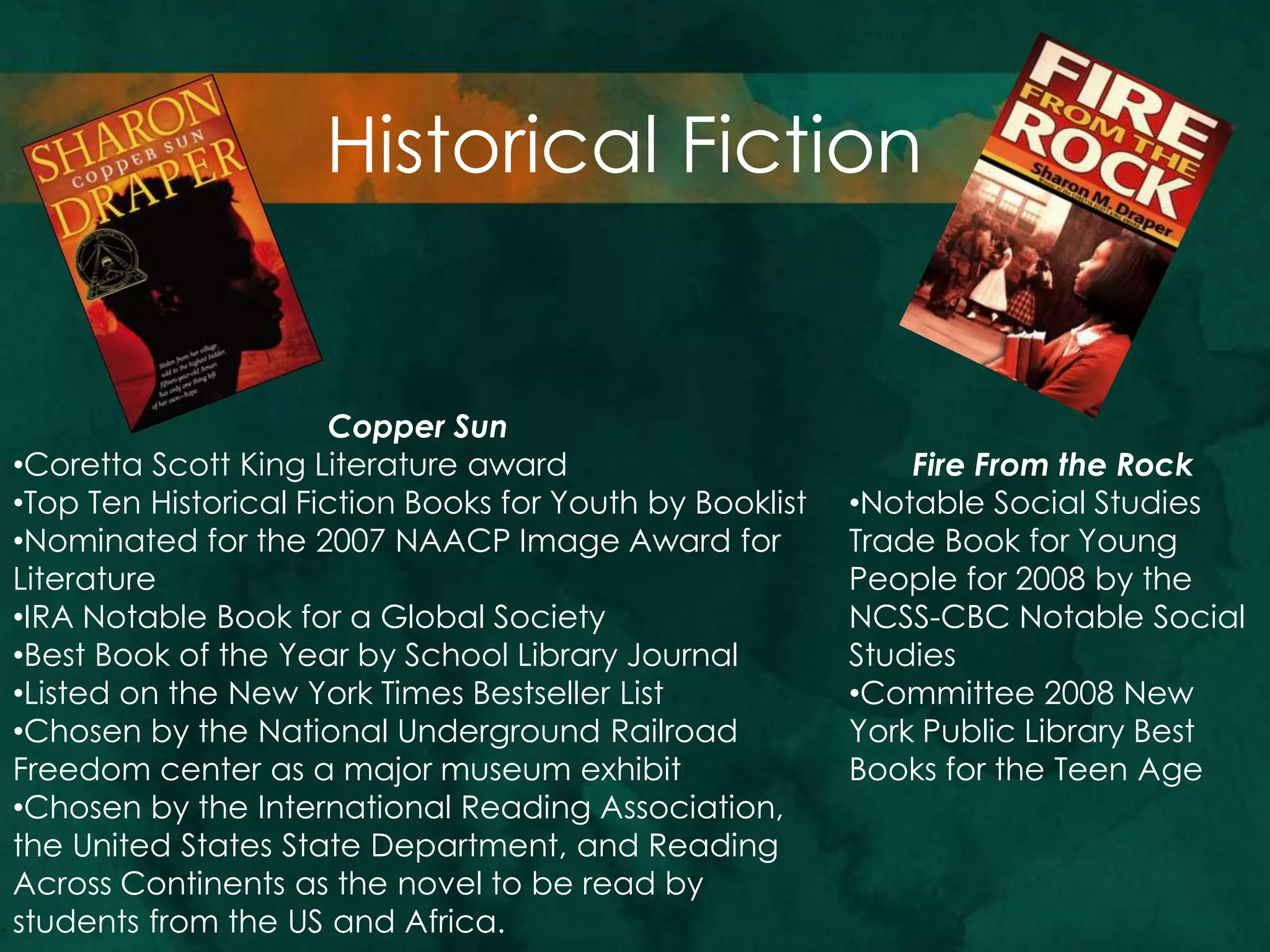 Sharon Draper Author Study | PPTX