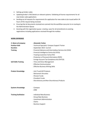 Sharon's cv (2) | DOC