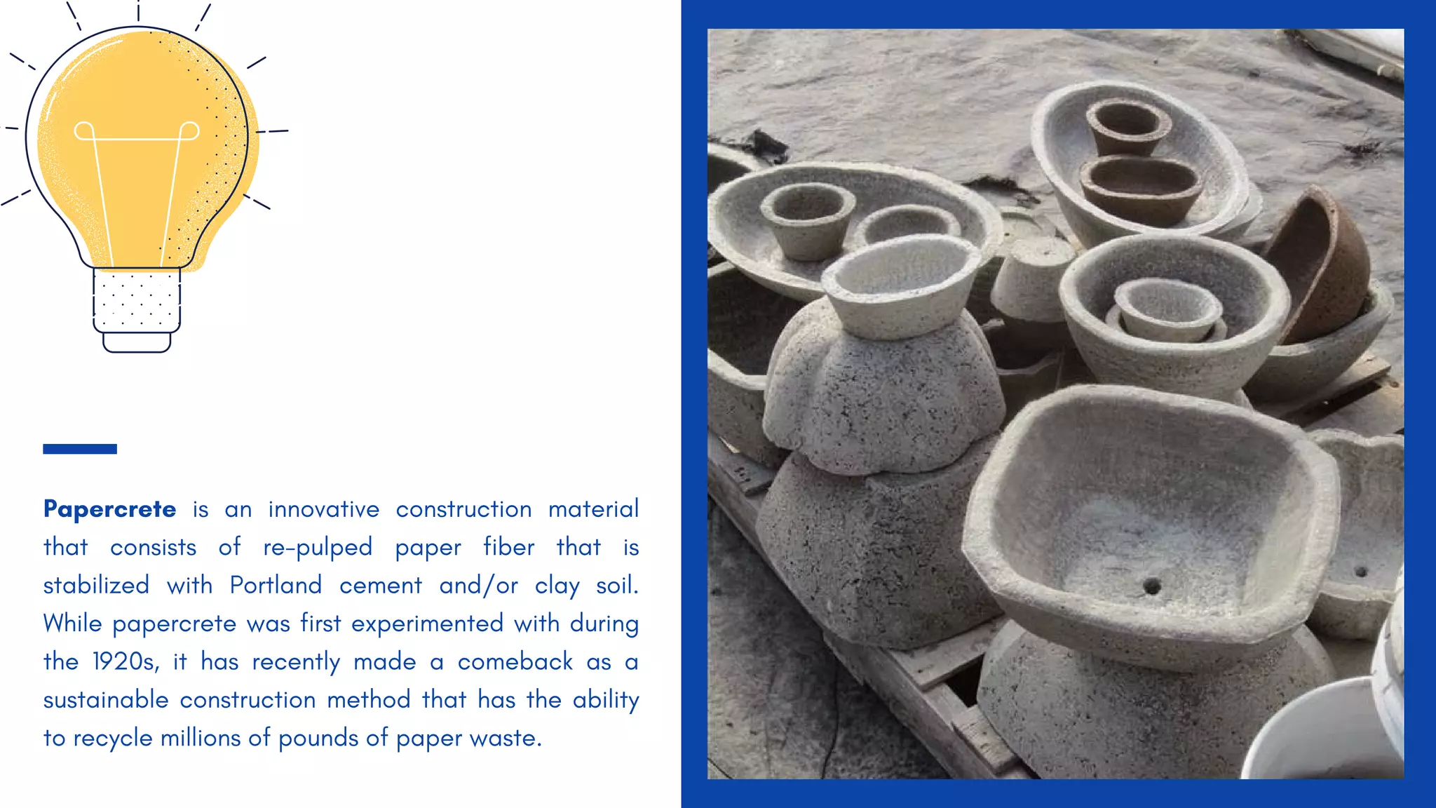 SMART MATERIALS - PAPERCRETE | PDF