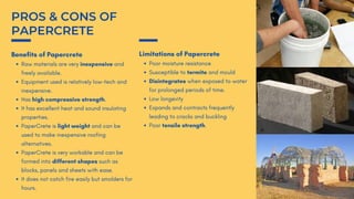 SMART MATERIALS - PAPERCRETE | PDF | Geology | Science