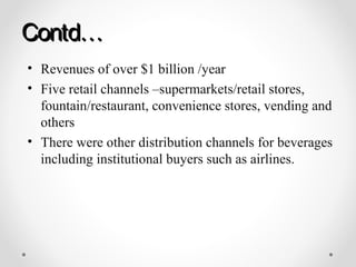 Pepsico distribution | PPT