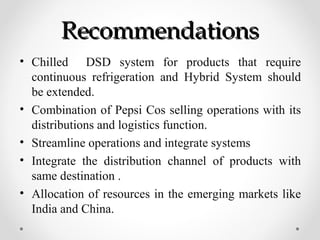 Pepsico distribution | PPT