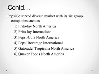 Pepsico distribution | PPT
