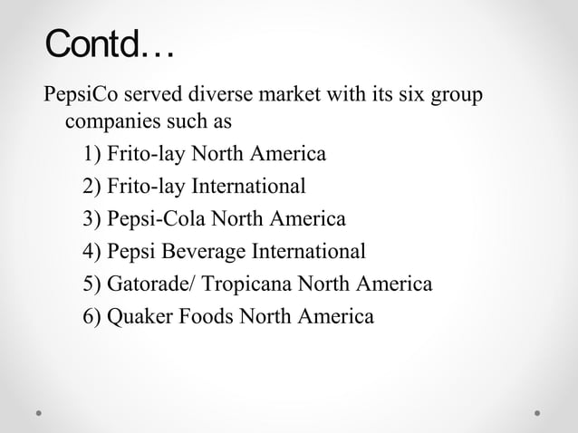 Pepsico distribution | PPT | Logistics | Business