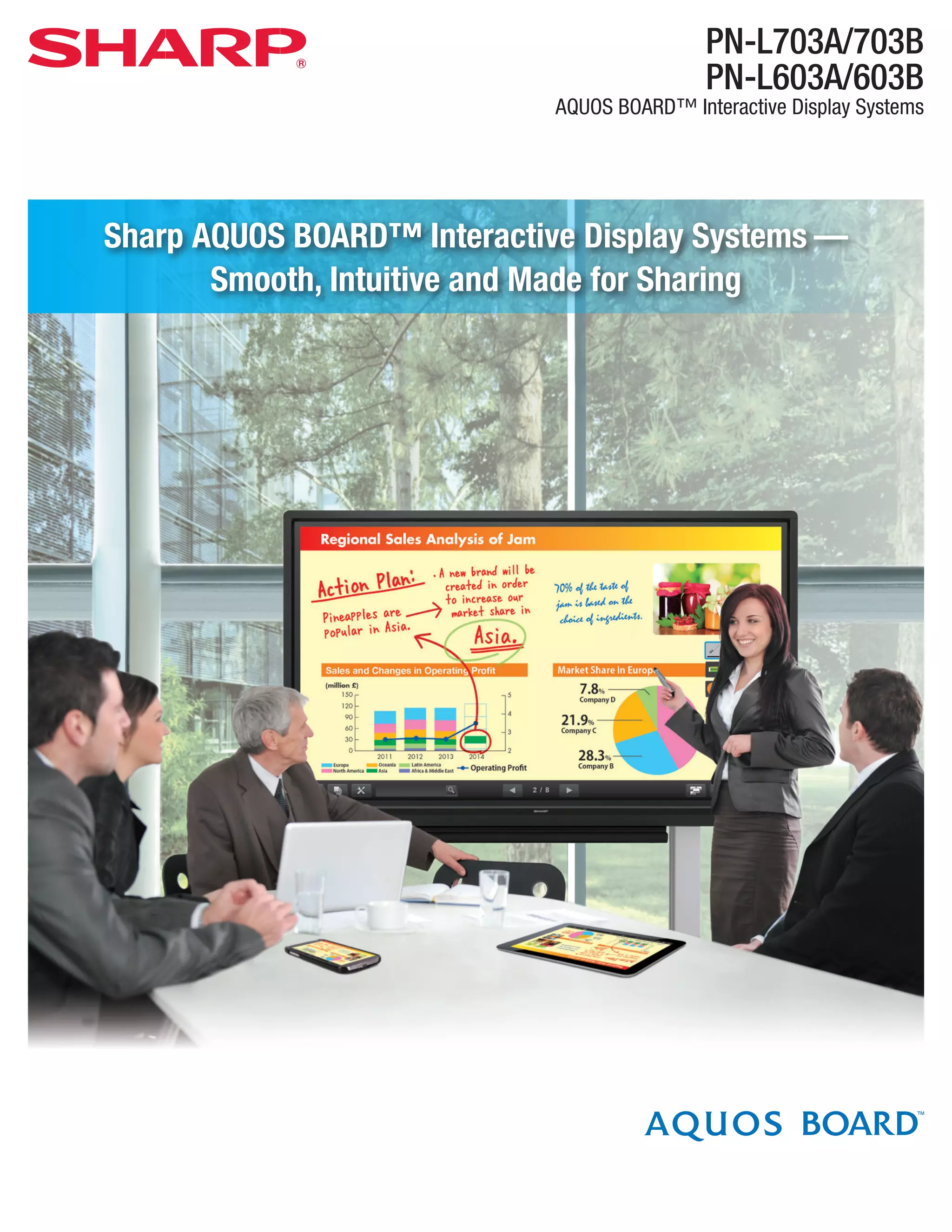 Sharp Aquos PN 703 | PDF