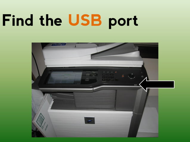 Sharp Copier: Scanning, Saving & Sending | PPT