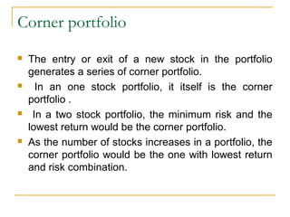 Sharpe index model | PPT