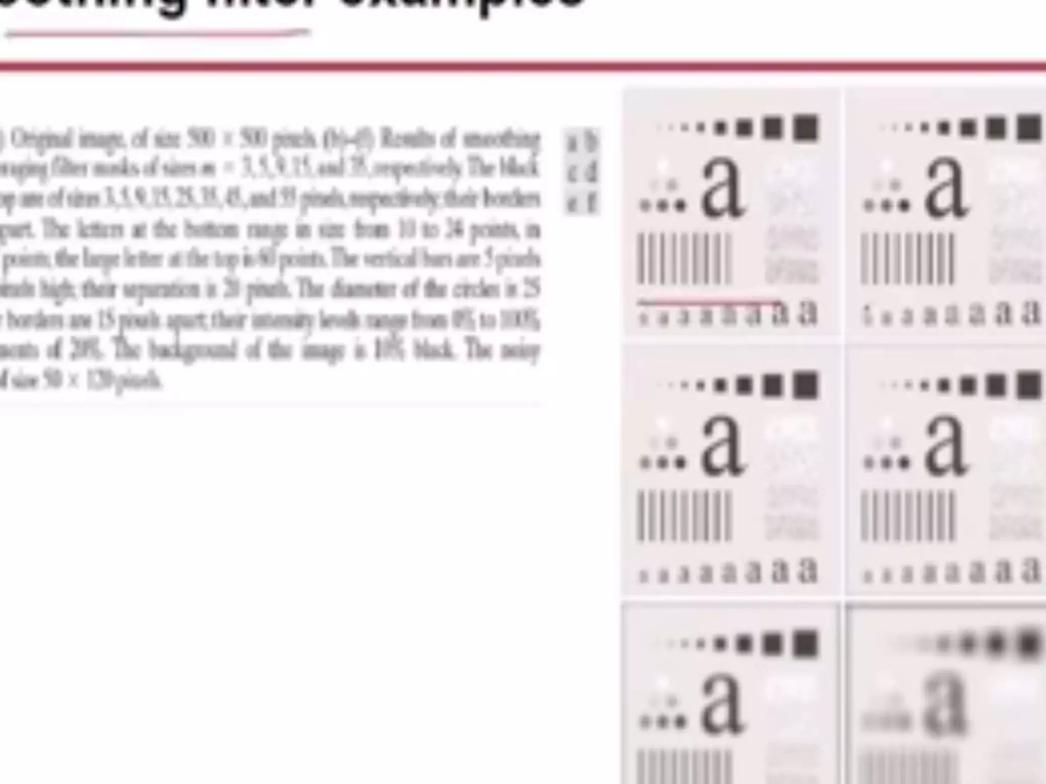 Sharpening Filtering Ppt