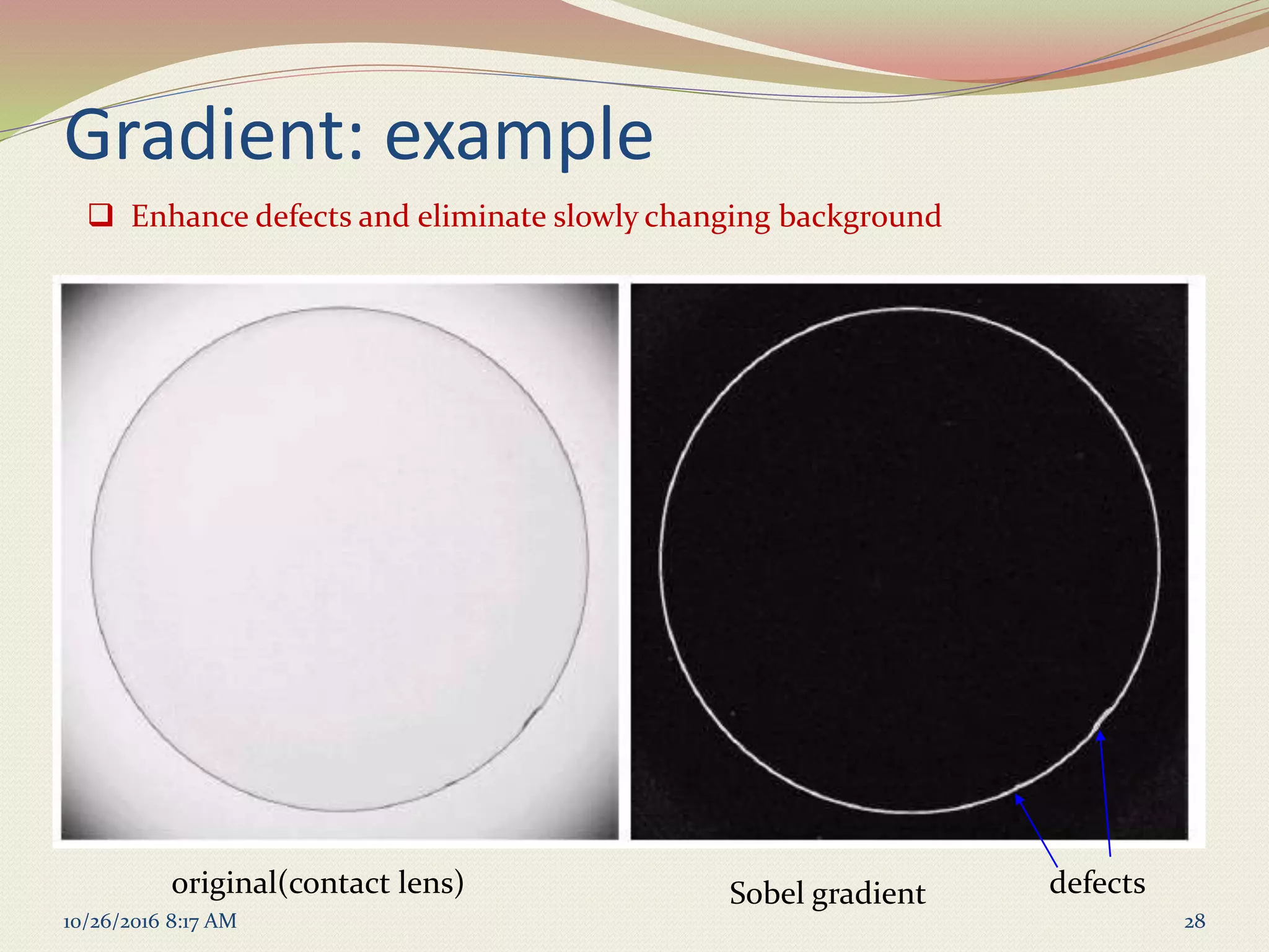 Sharpening spatial filters | PPTX