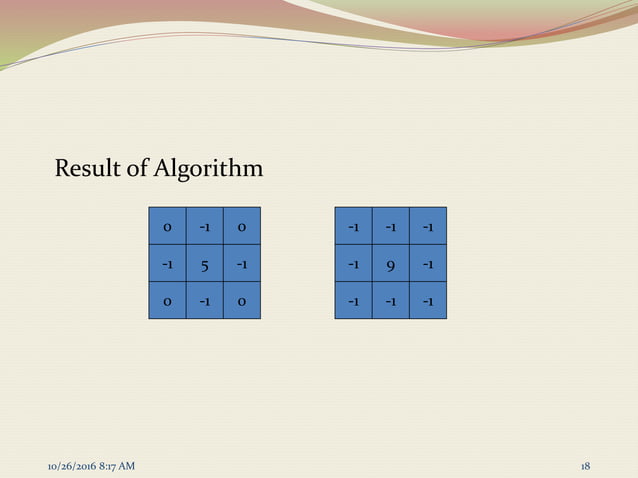 Sharpening Spatial Filters Ppt 