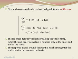 Sharpening spatial filters | PPTX