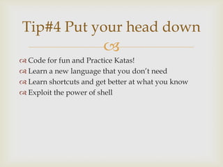 Sharpen your axe | PPTX